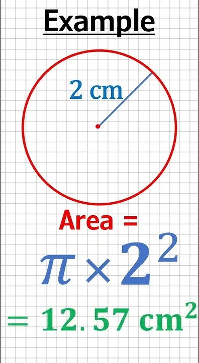 Area of a Circle | Beat the Calculator #shorts - YouTube