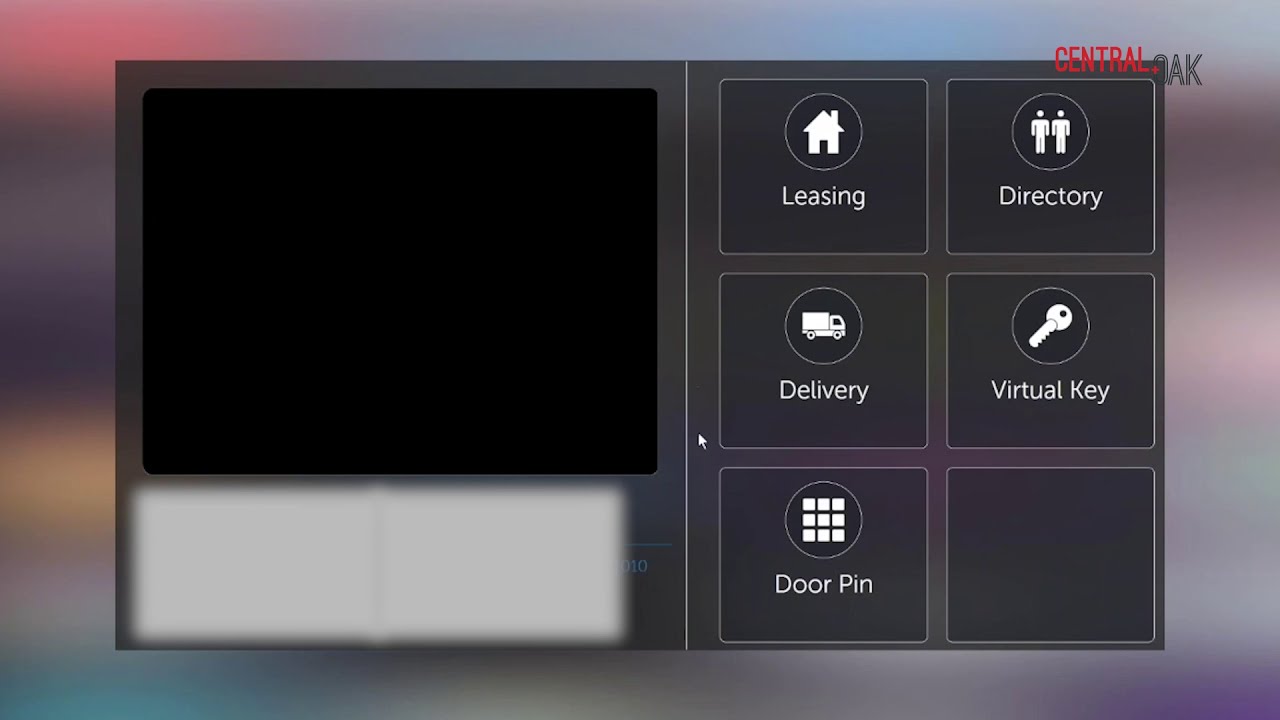 How To Use The ButterflyMx Intercom Display - YouTube