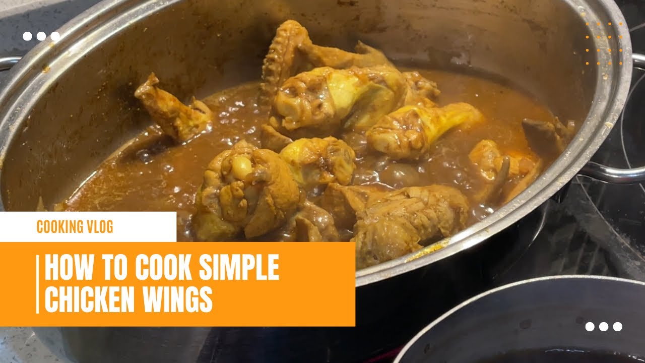 How to cook chicken wings : Cook with me - YouTube