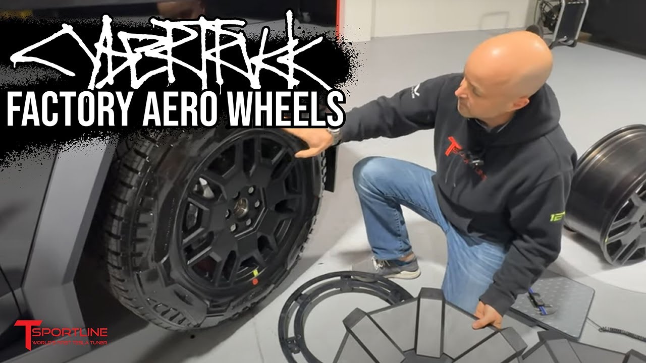 Cybertruck Wheel & Aero Cover Inspection & Measuring 📐 Comparing Aero ...