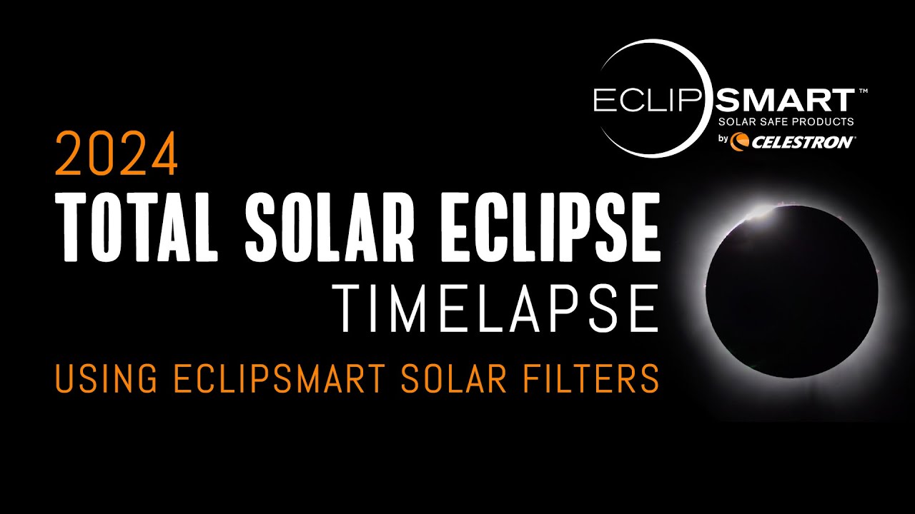 2024 Total Solar Eclipse - Timelapse - Dallas, TX - YouTube