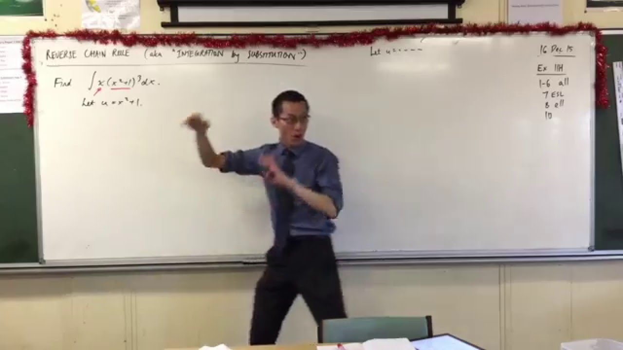 Reverse Chain Rule (i.e. Integration via Substitution) - YouTube