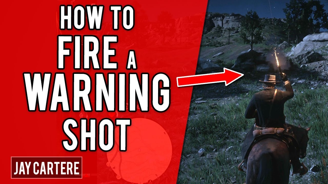 Red Dead Redemption 2 PS4 Tutorial - How To Fire A Warning Shot - How ...