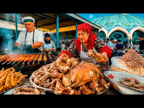 Why Millions Visit This Legendary Food Market | Chorsu Bazaar Uzbekistan
