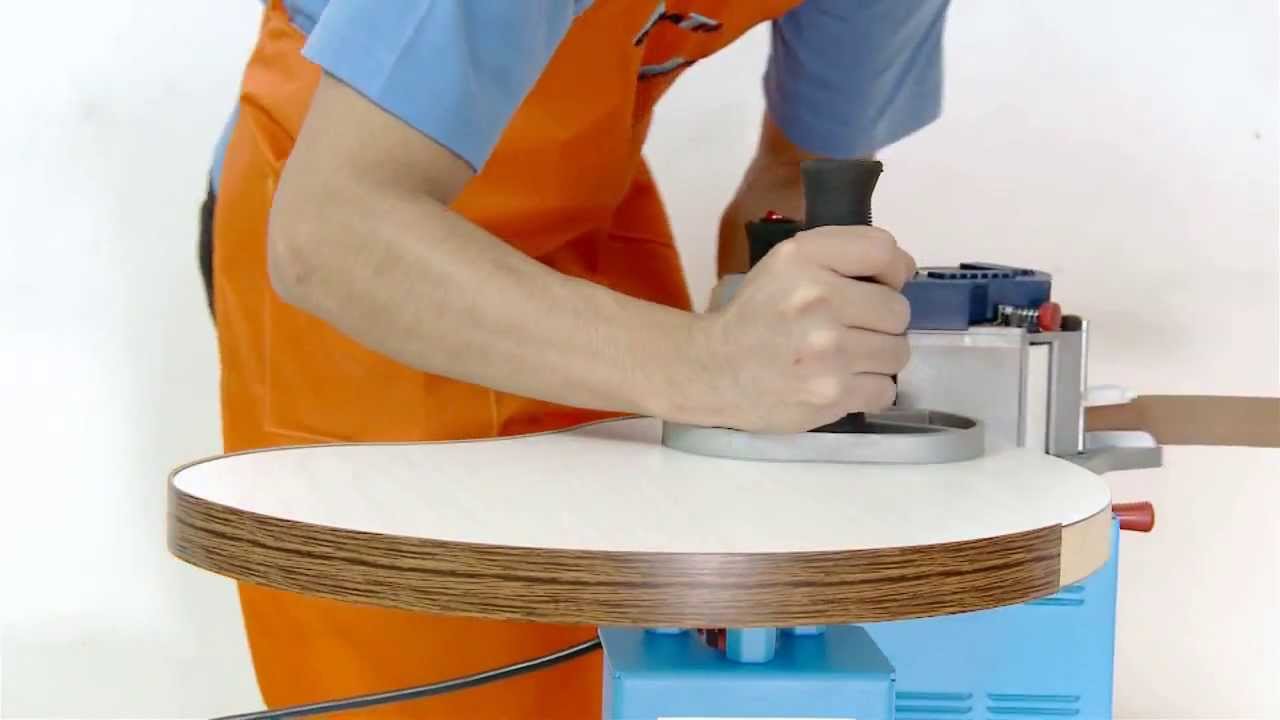 Portable Edgebander - Le-matic AR500 in Portable Setup - YouTube