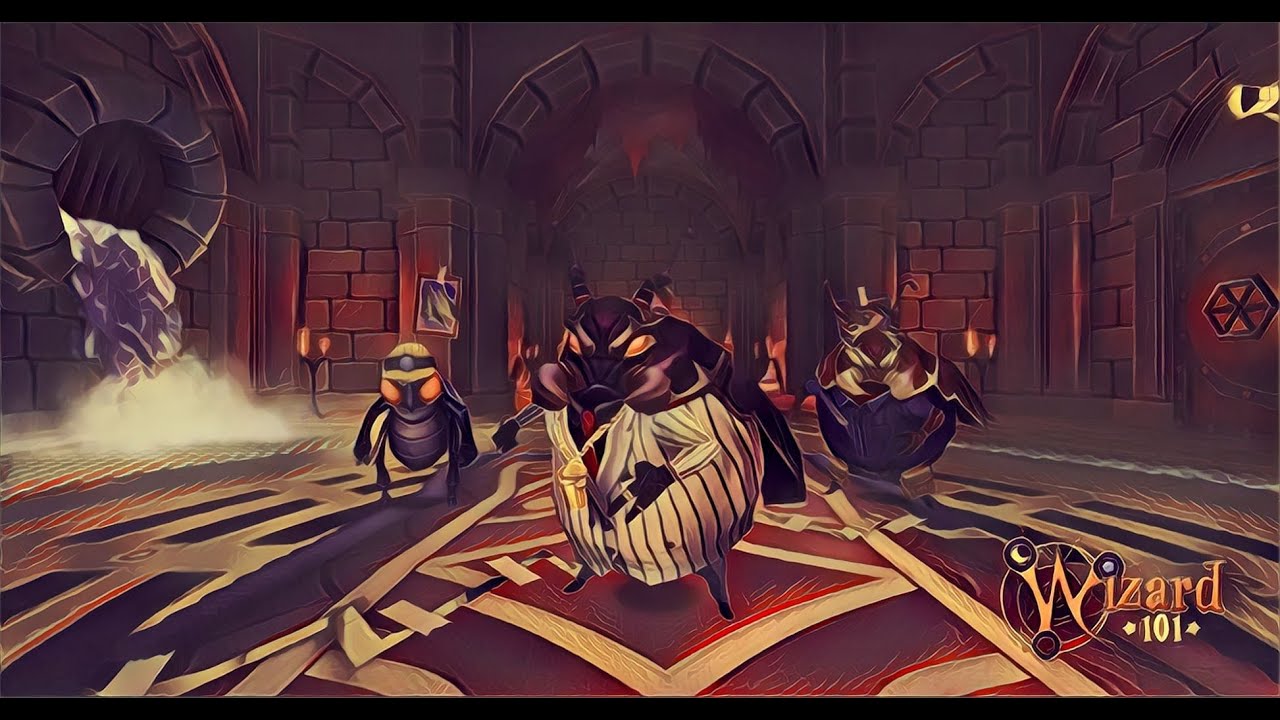 Wizard101 Opening of old town underground tunel! - YouTube