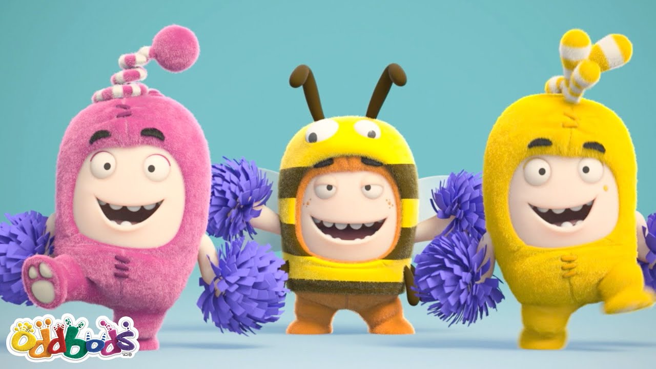 小蜜蜂 拉拉隊 | Oddbods | Bee Ball | MOONBUG KIDS 中文官方頻道 | 兒童動畫 | 卡通 | 兒歌 | 早 ...