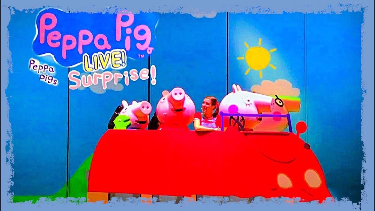 Daddy Pig LITTLE RED CAR BREAKS. FAMILY RIDE to SEASIDE BEACH. Peppa ...