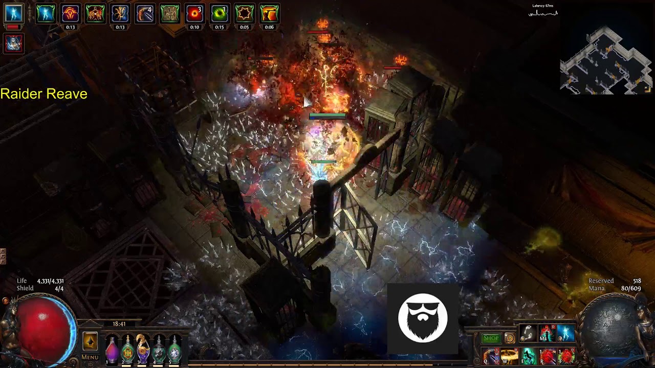 Path of Exile 3.1 Cage Map T3 - YouTube