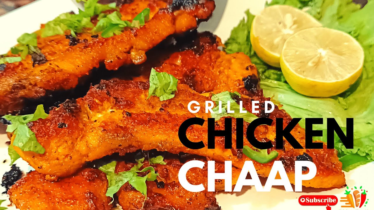 Chicken Grilled Chaap|How To Make Chicken Chapp|Chicken Chaap Kolkata ...