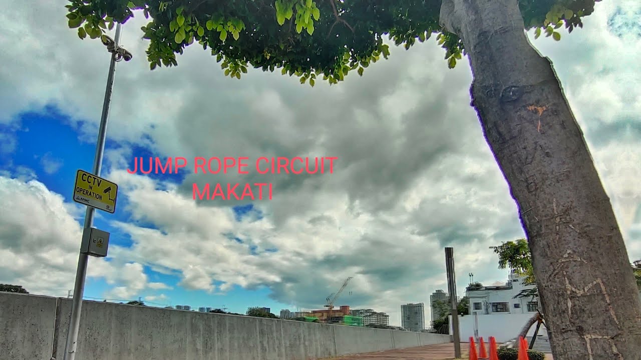 Jump rope Workout at Circuit Makati - YouTube