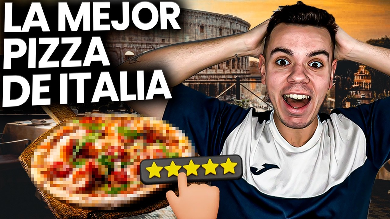 LA MEJOR PIZZA DE ROMA 🇮🇹 - YouTube