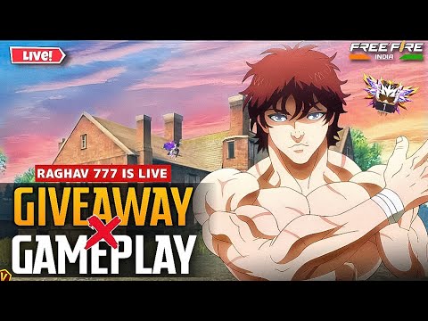 🤑FF LIVE GIVEAWAY & GAMEPLAY 🚨| PANEL GAMEPLAY ☠️ | Free fire custom ...