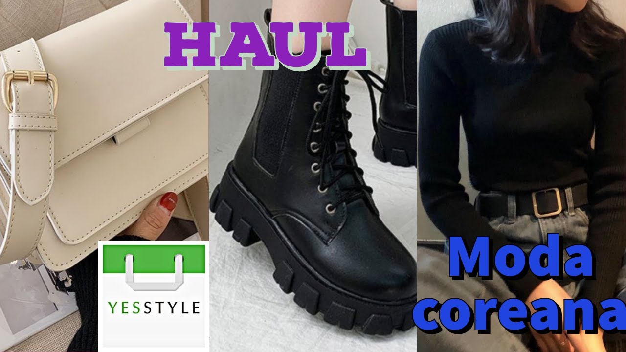HAUL YESSTYLE/💚MODA COREANA || TENDENCIAS otoño invierno 2022 - YouTube