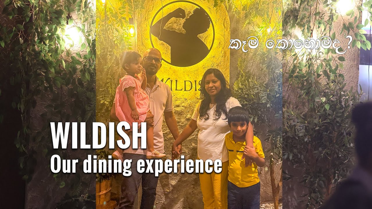 Inside Wildish Colombo | Our Dining Experience (Wild Cookbook ...