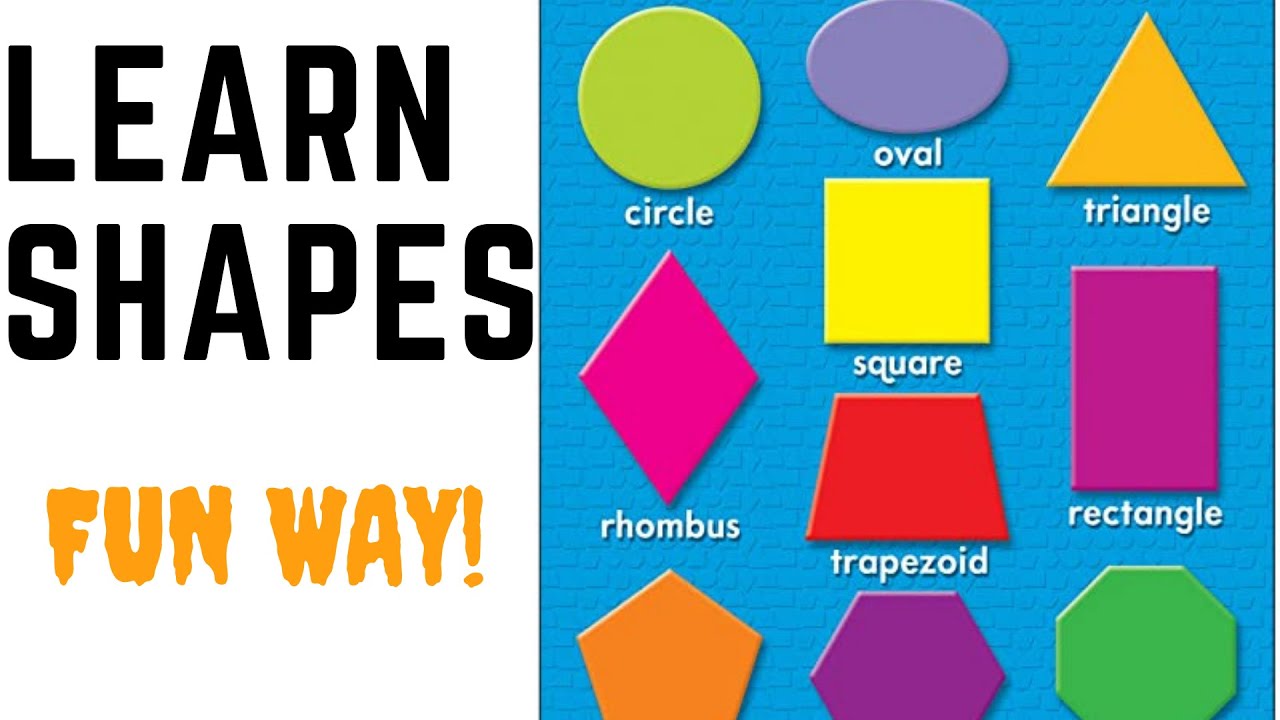 Shapes | Shapes for kids | Shapes name | Shapes drawing | Shapes for ...