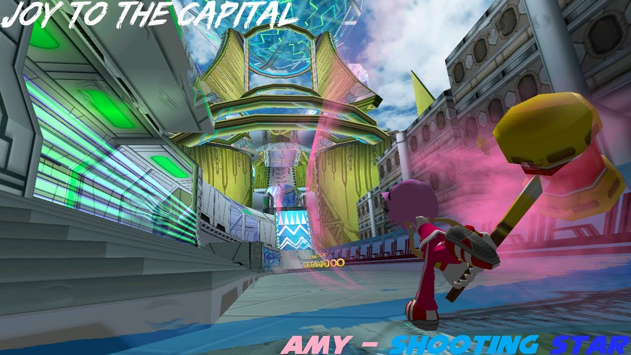 Sonic Riders RG v1.0.2 "Joy to the Capital" 3 Laps Aquatic Capital (Amy ...