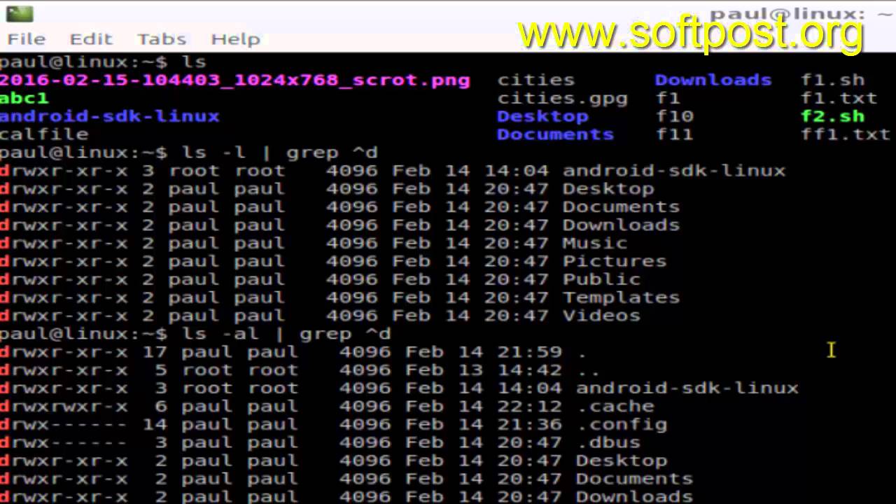 How To List Only Directories In Mac OS X Terminal YouTube How To List Only Directories In Mac OS X Terminal YouTube