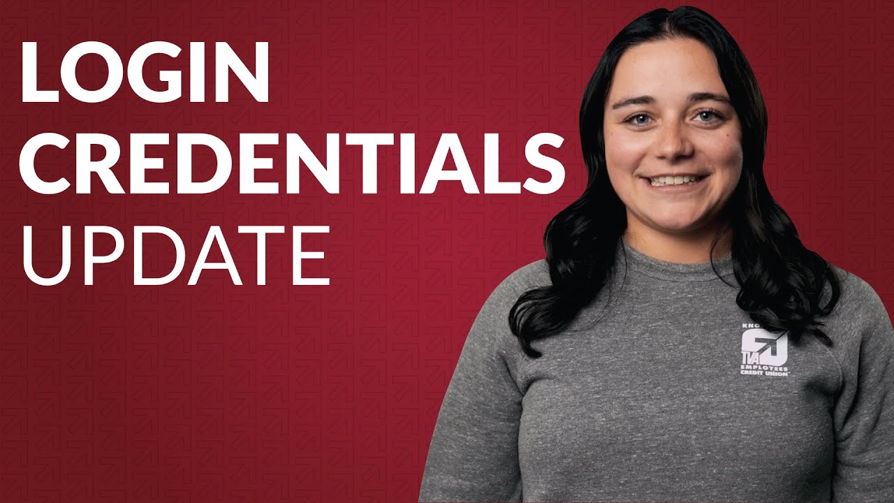 Login Credentials Update - YouTube