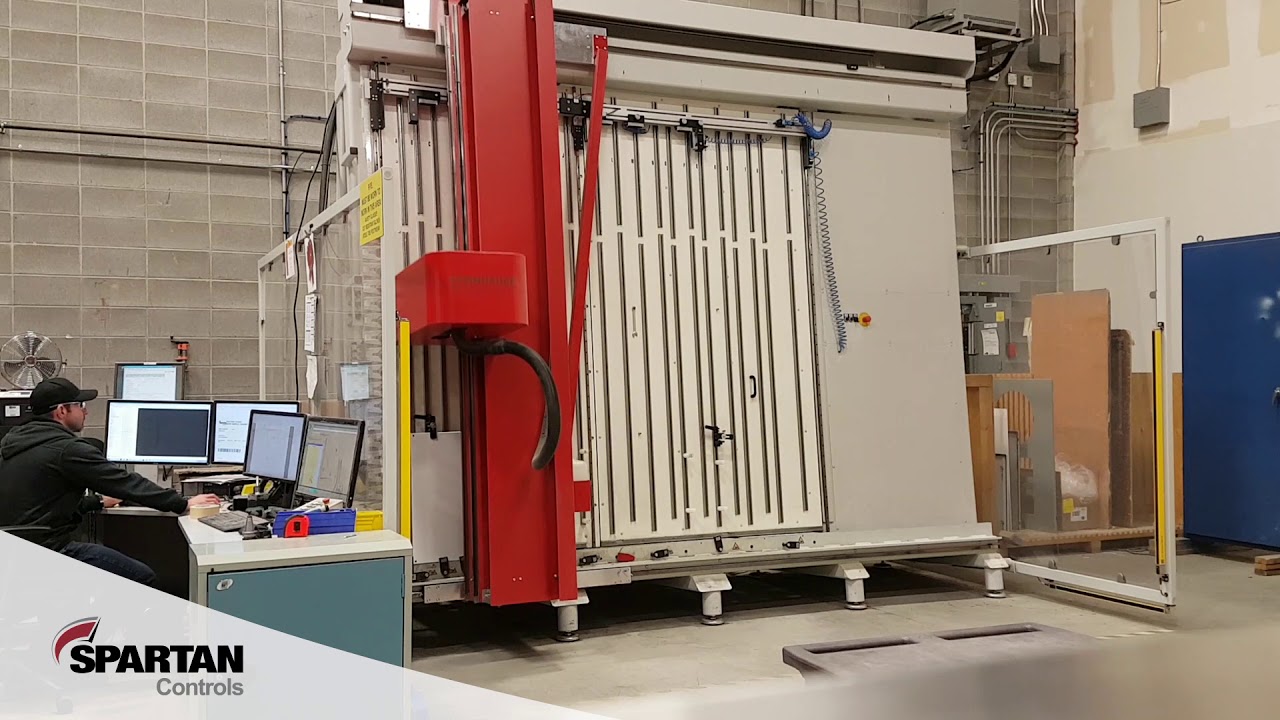 CNC Machine - Spartan Controls - YouTube