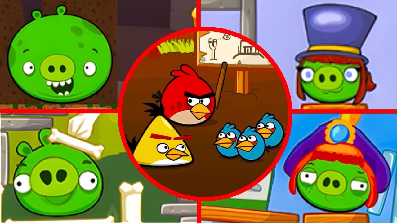 Angry Birds Project R (2.3.0) - All Bosses (Boss Fight) - YouTube