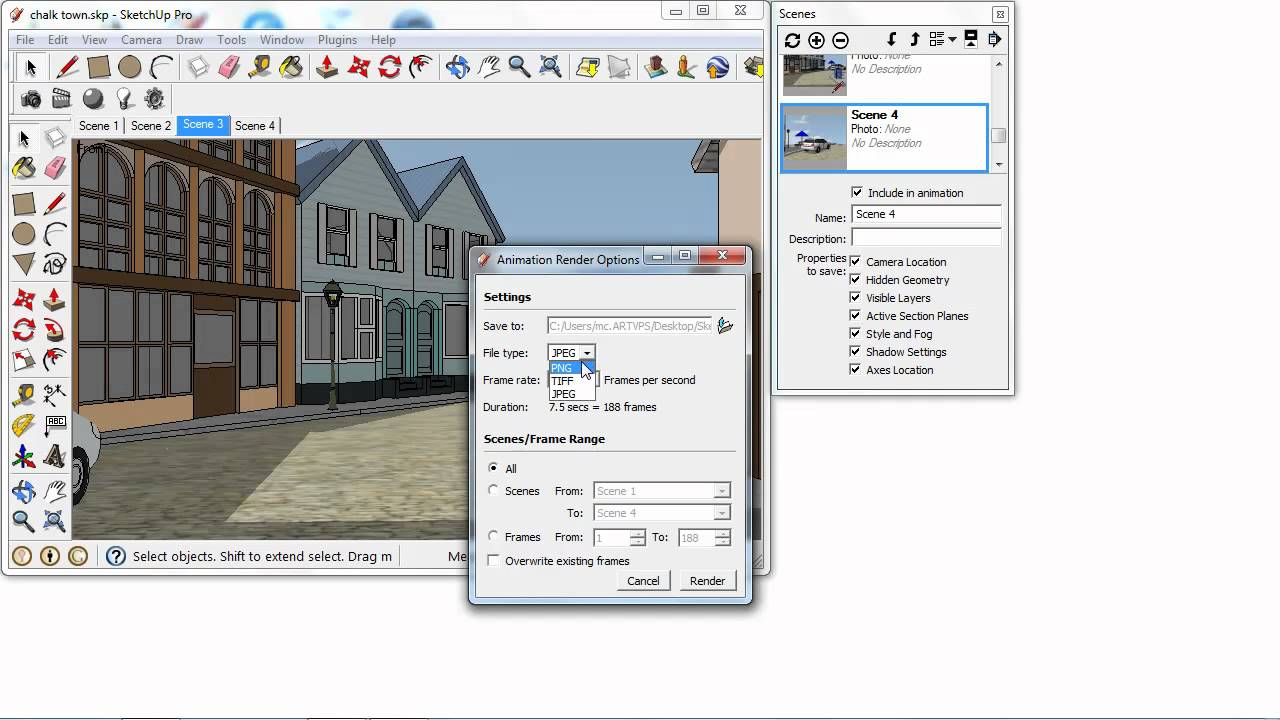 Rendering an animation in Shaderlight v2 - YouTube