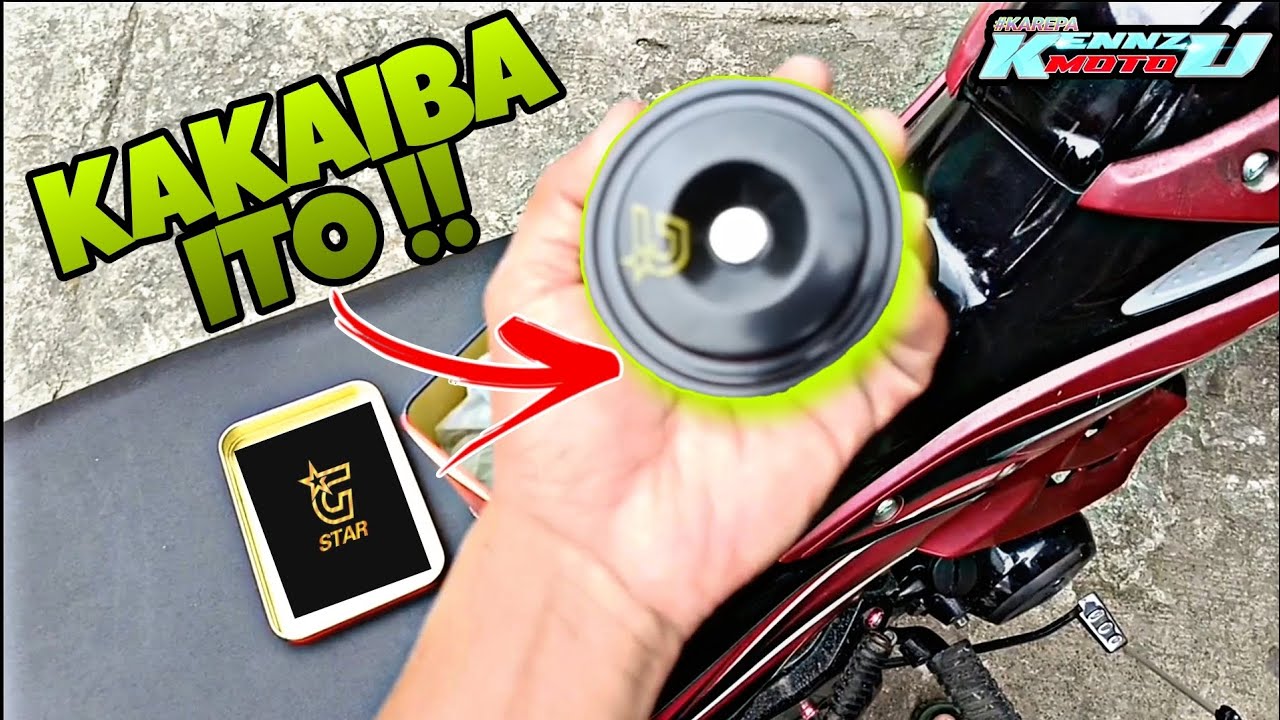 GSTAR HORN V3 MALAKAS NGA BA | Kawasaki fury 125 - YouTube