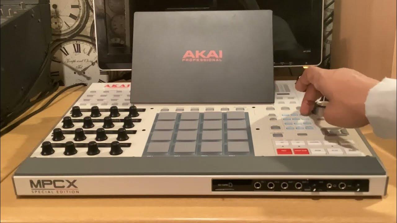 The Akai MPC X SE First Breakdown :The Connections And Dimensions !! - YouTube
