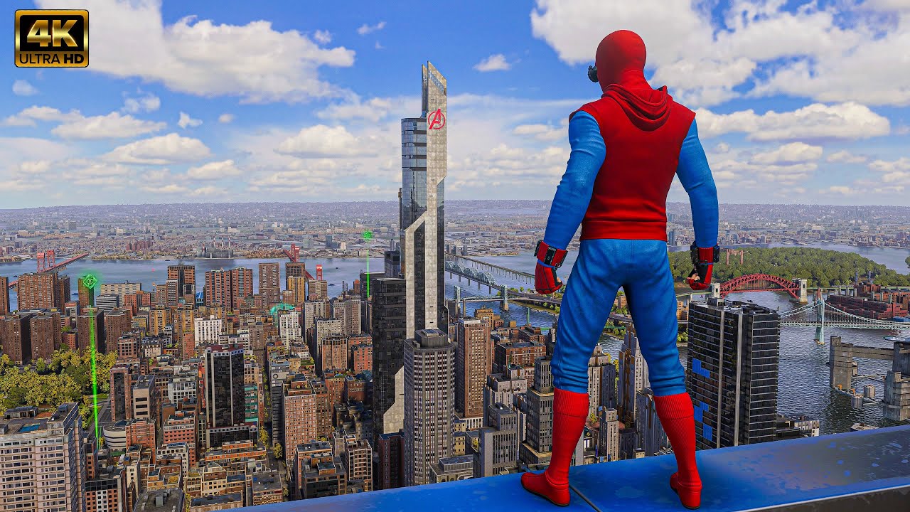 Homemade Suit - Marvel's Spider-Man 2 Free Roam PS5 [4K 60FPS] - YouTube
