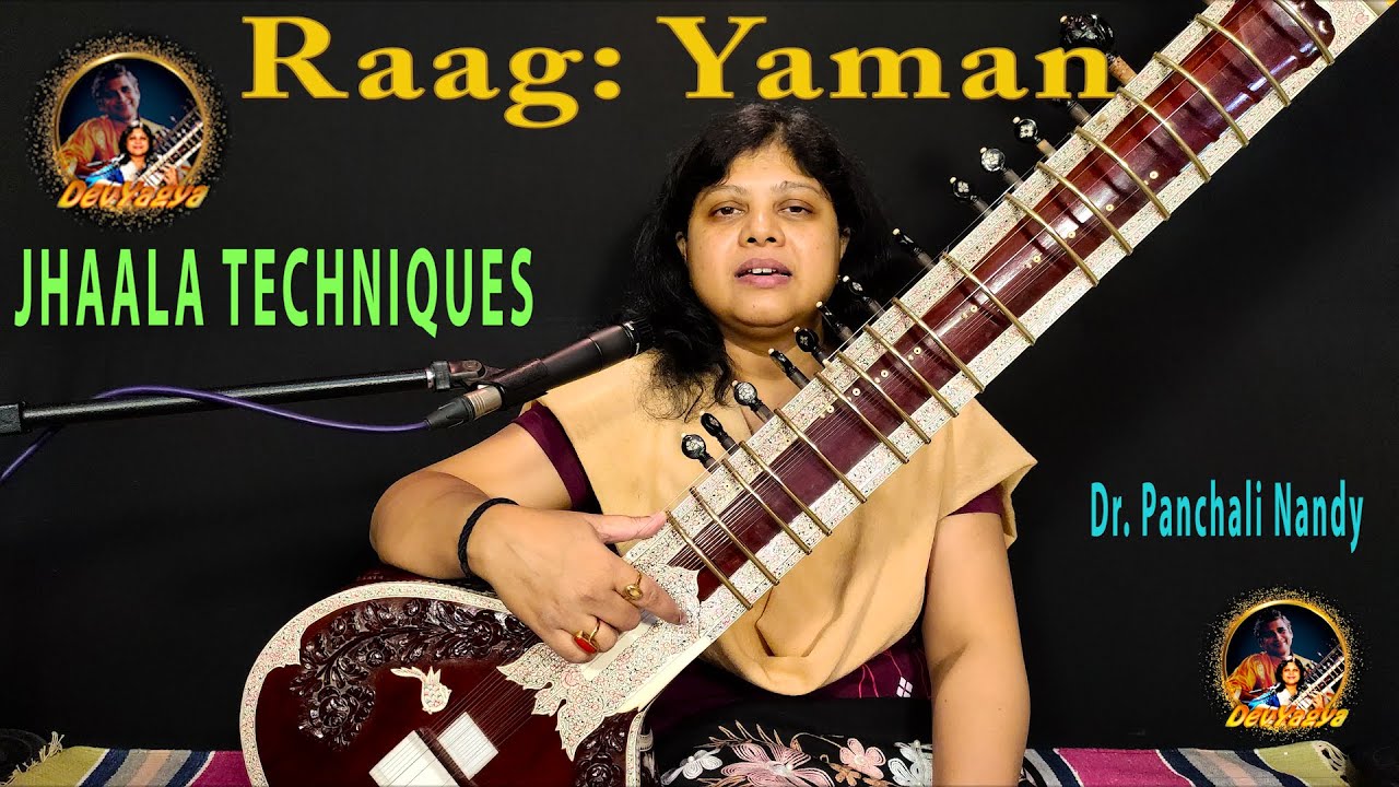 How To Play Raag Yaman | Jhala Techniques | Sitar Tutorial - YouTube