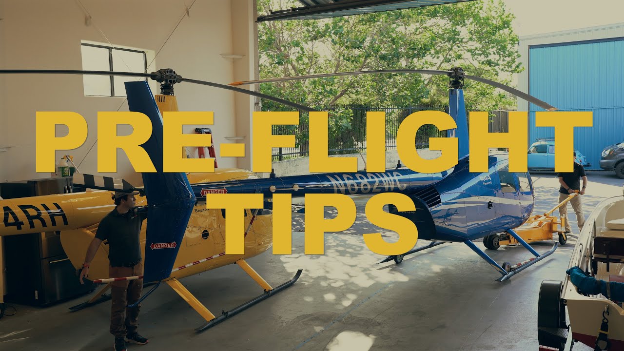 🚁💡 Pro Tips from Bob Muse for a Robinson Pre-Flight. - YouTube