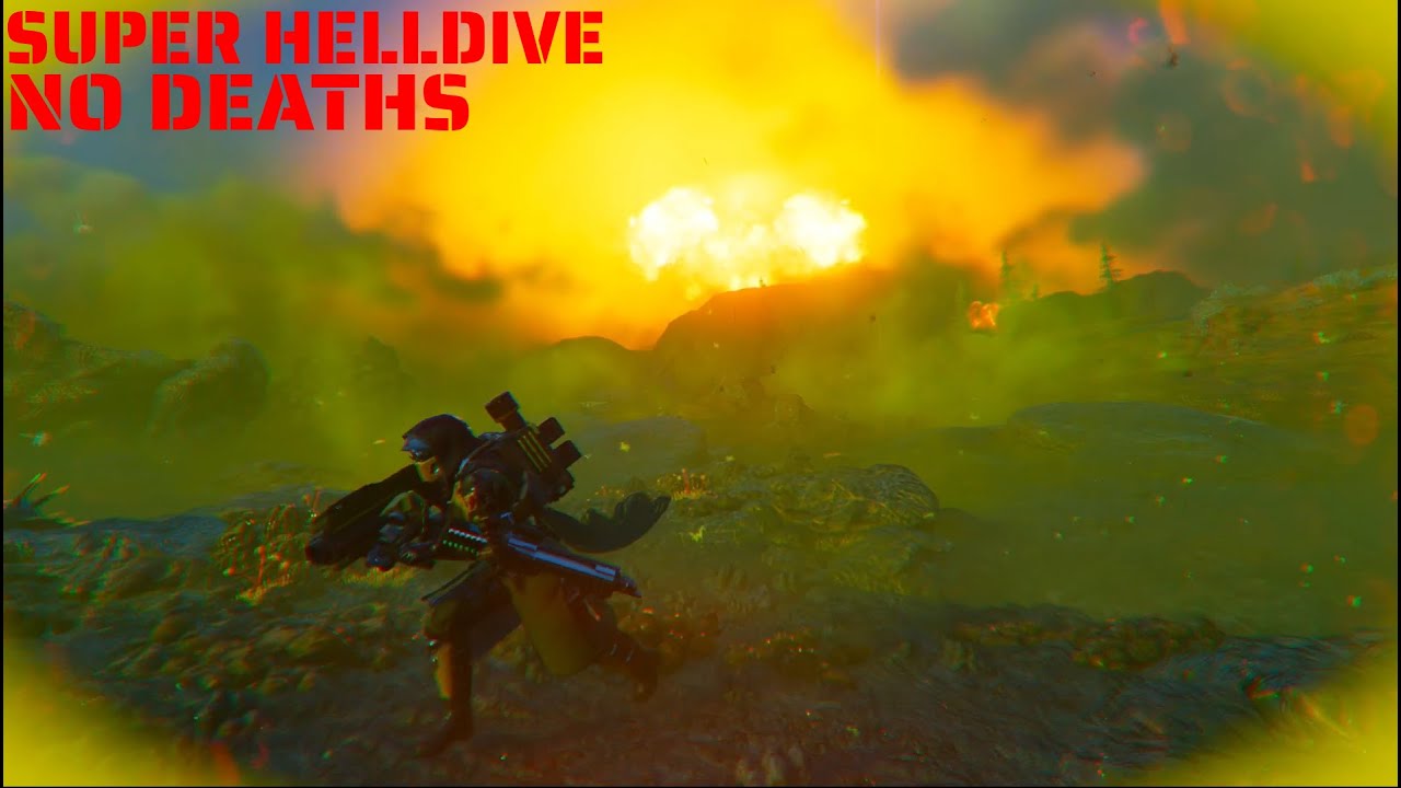 Helldivers 2 - Spear and Slugger (Super Helldive, No Deaths, No Comms ...