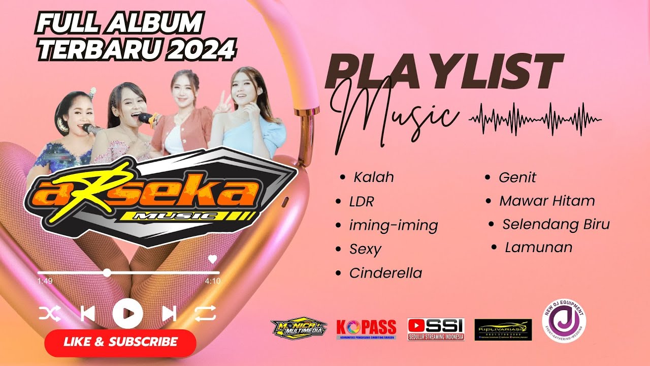 FULL ALBUM ARSEKA TERBARU 2024 - ONGGLING JAYA AUDIO//MONICA MULTIMEDIA ...