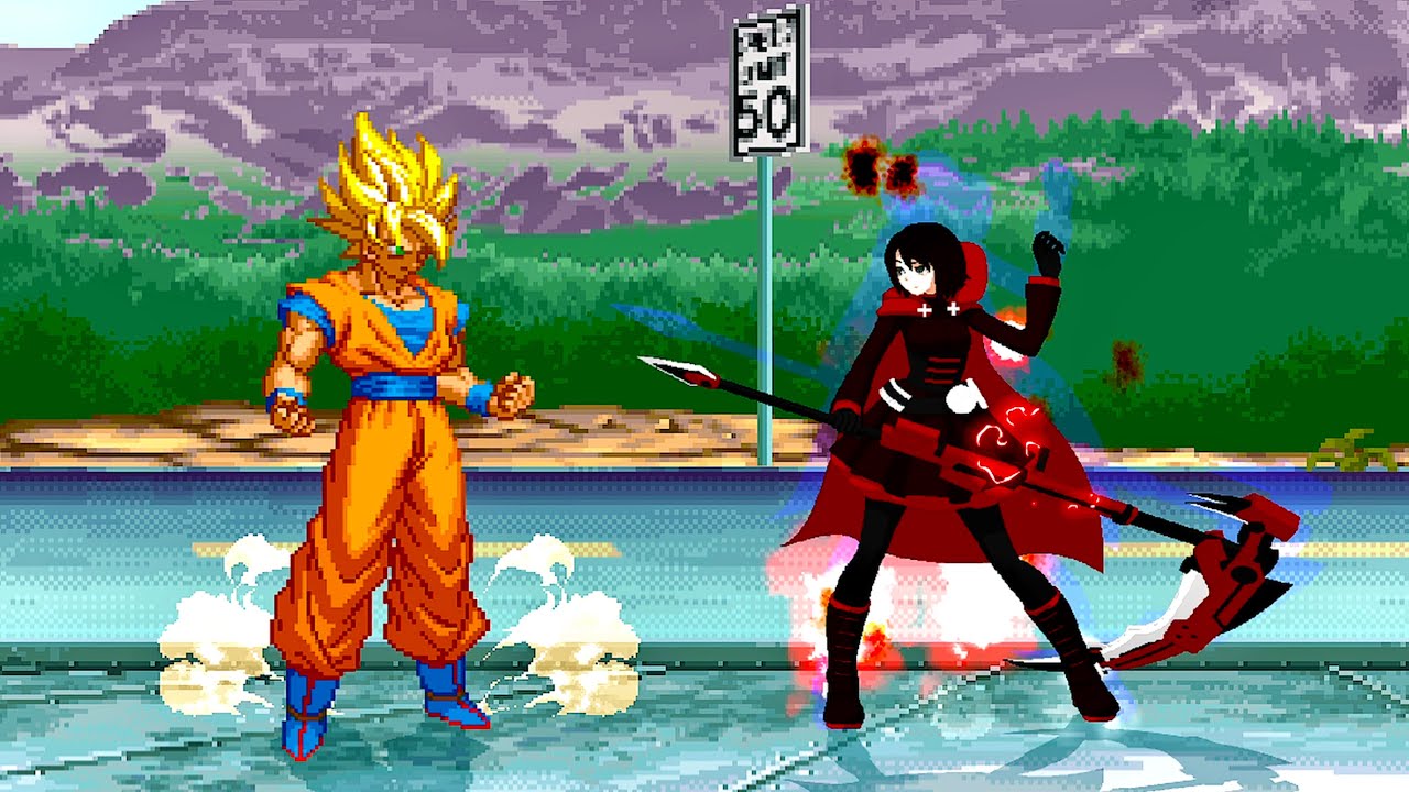 Goku Vs. Ruby Rose - Enthusiasm - YouTube