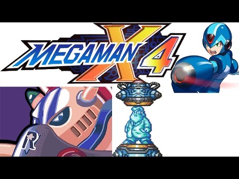 Jet Stingray Boss Battle Megaman X4 (playstation 1) 1997