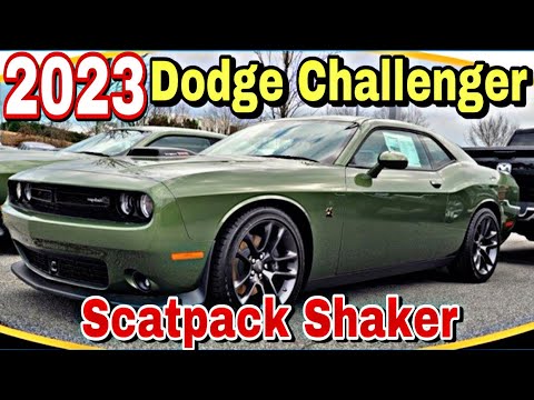 2023 Dodge Challenger Scat Pack Shaker Review: Best Scat Pack Trim ...