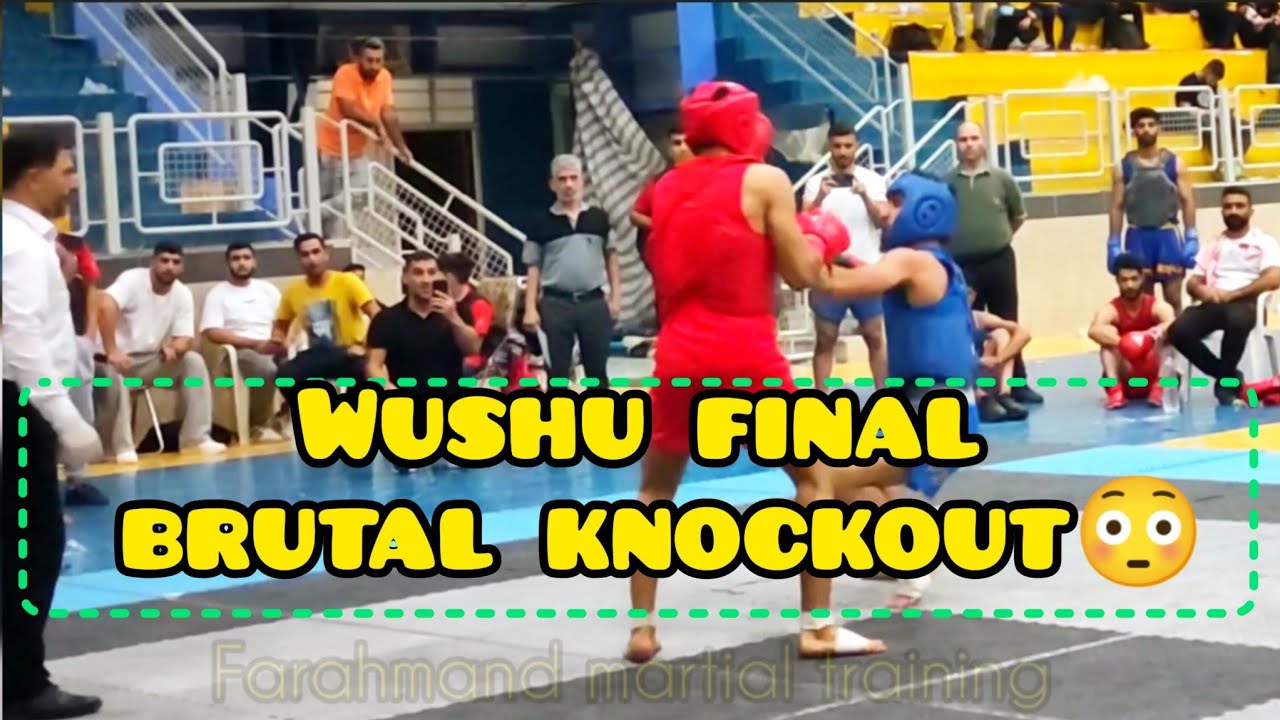 brutal knockout in wushu competitions #wushu #martialarts - YouTube