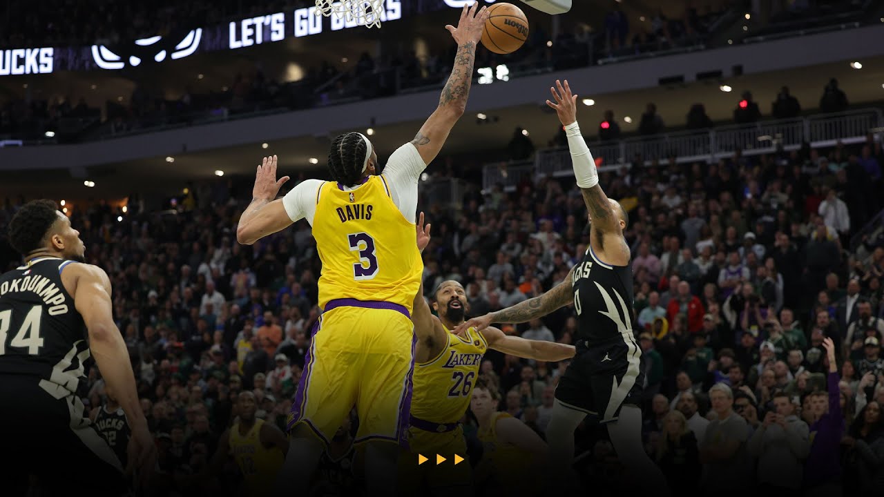 ANTHONY DAVIS HIGHLIGHTS (34 PTS, 23 REB, 2 STL, 4 BLK) VS BUCKS ...