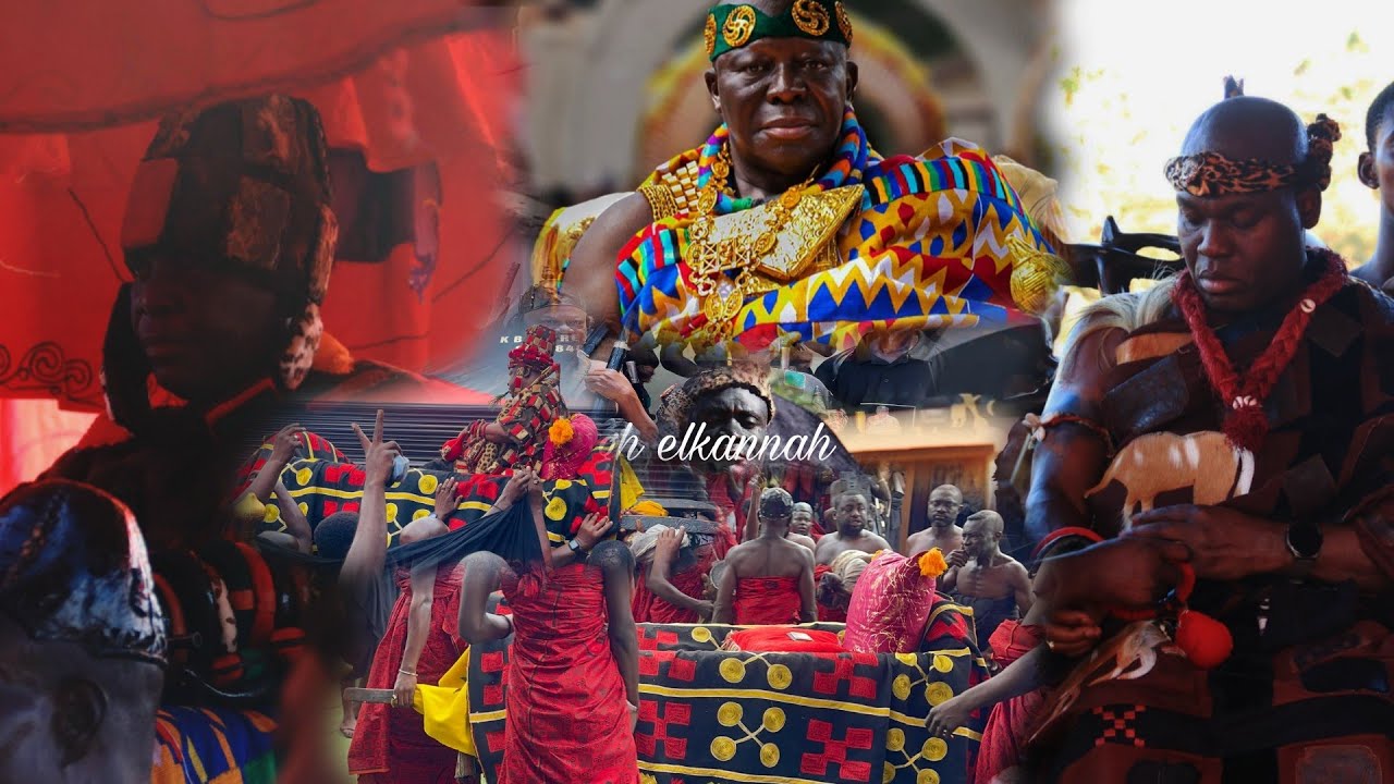 Day 6: Akwamu & Aduana Piesie Sits In Palanquin & Storm Kumawu Street 🔥 ...