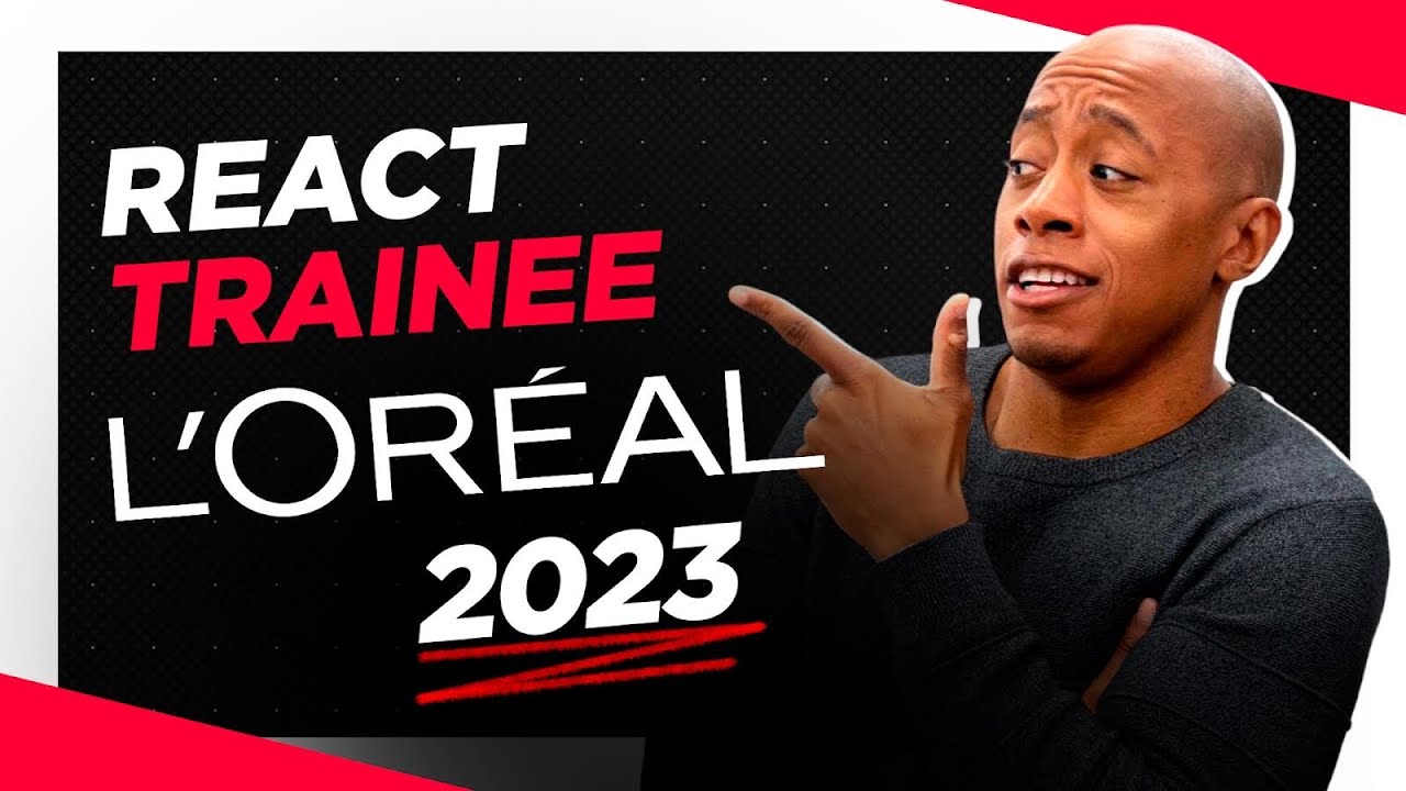 REACT | PROGRAMA DE TRAINEE L'OREAL 2023 - YouTube