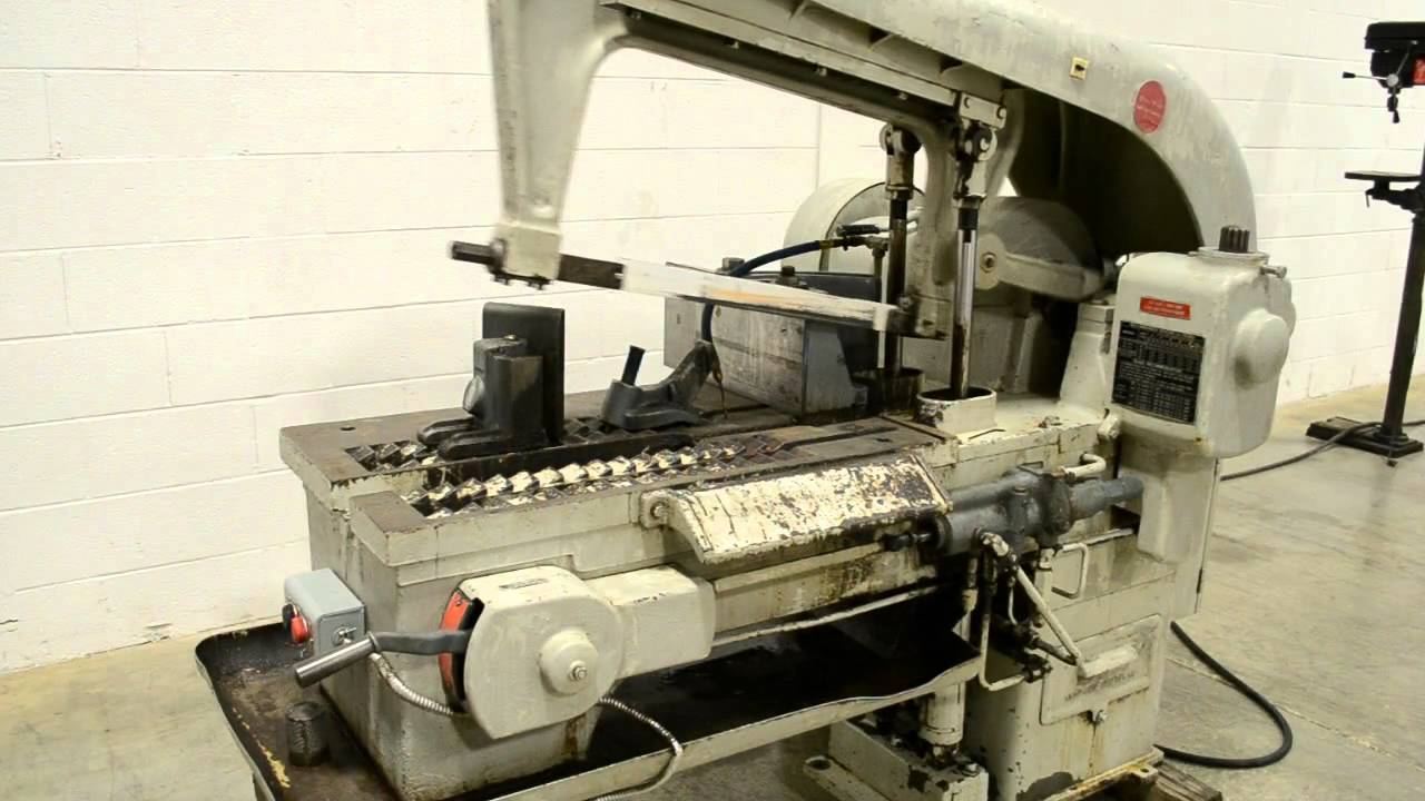 Kasto-Racine 1216 Hydraulic Hack Saw - YouTube