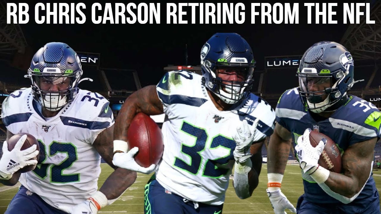 BREAKING NEWS: RB Chris Carson retiring from the NFL - YouTube
