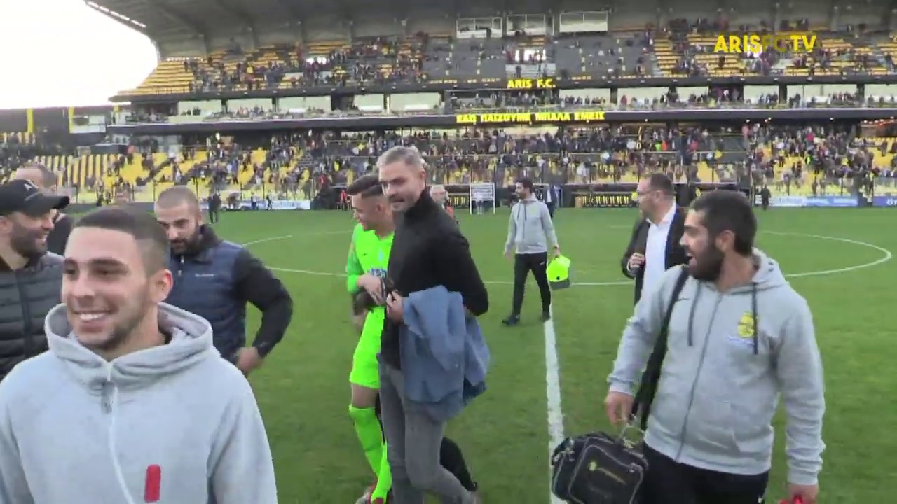 Η παρακάμερα του νικηφόρου αγώνα με τον Αστέρα Τρίπολης / ARIS FC TV ...