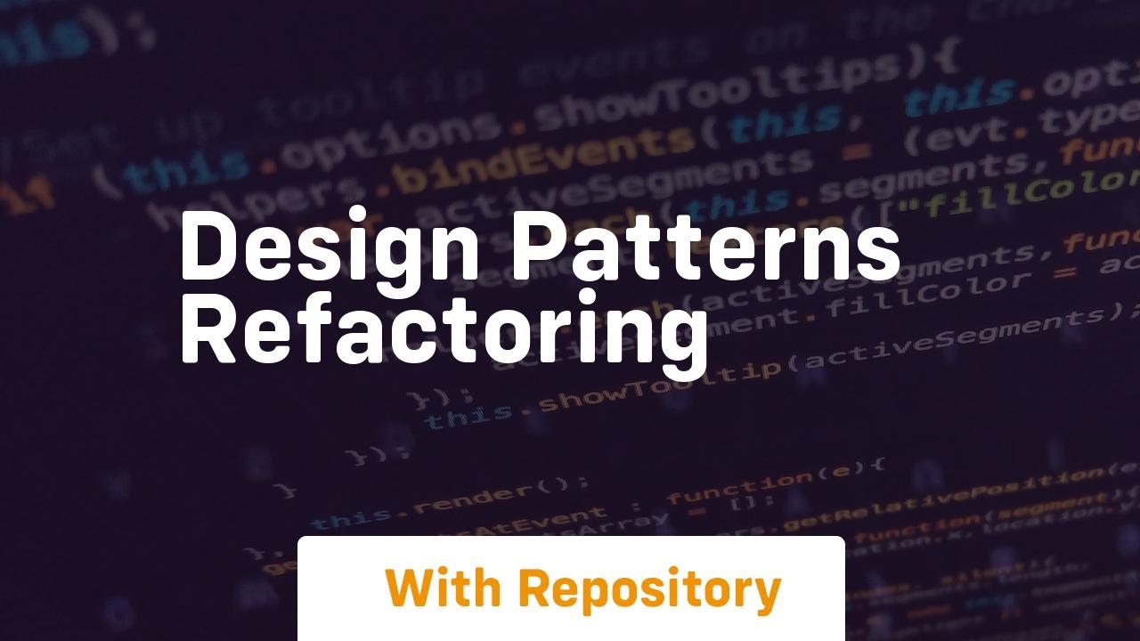 Design Patterns Refactoring - YouTube