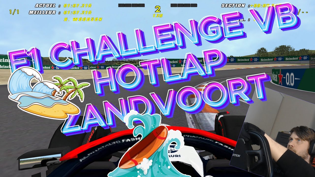 F1 CHALLENGE VB 2023 MOD - ALPHA TAURI AT04 - ZANDVOORT HOTLAP - YouTube