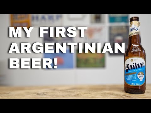 Quilmes (Argentinan Lager) Review - YouTube