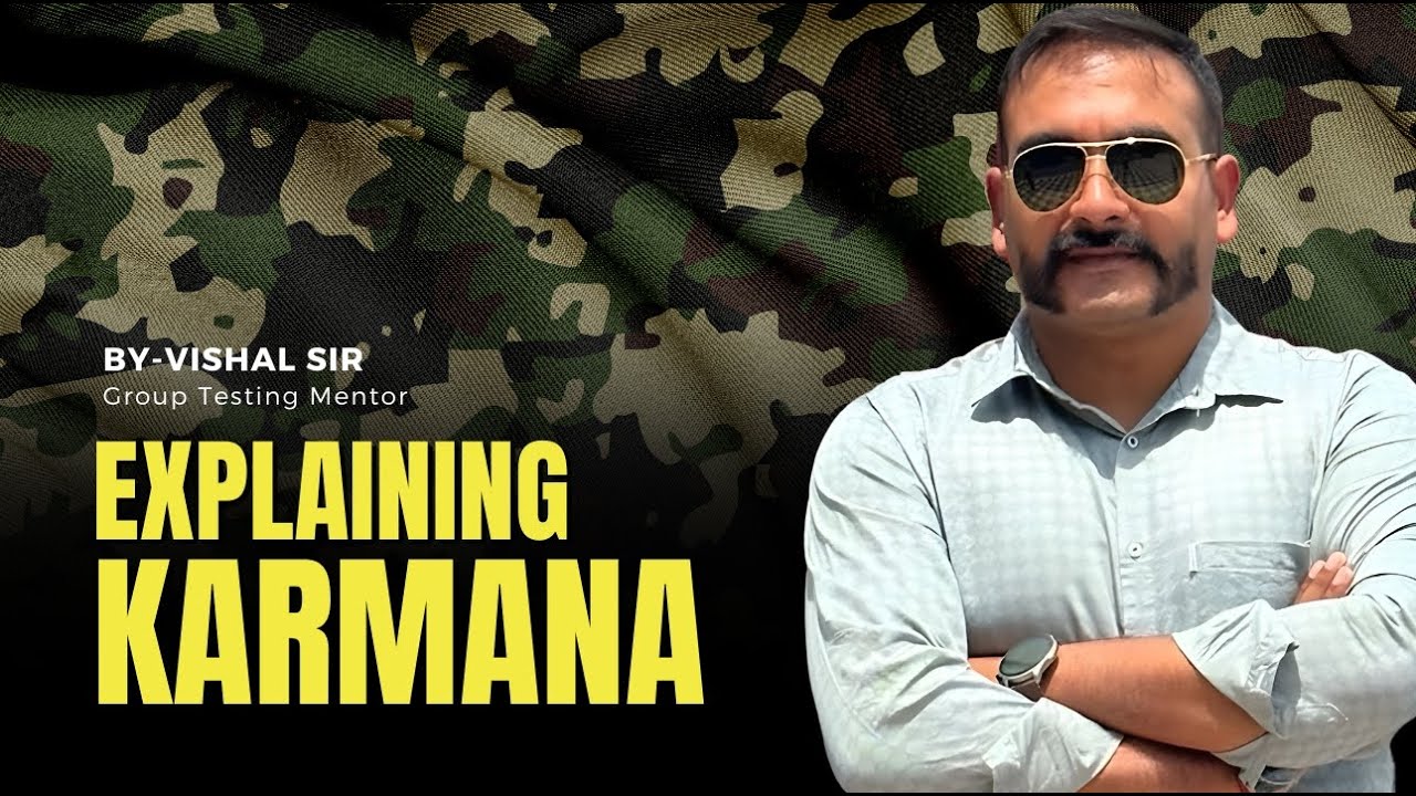What is 'Karmana' in SSB? | SSB Interview | - YouTube