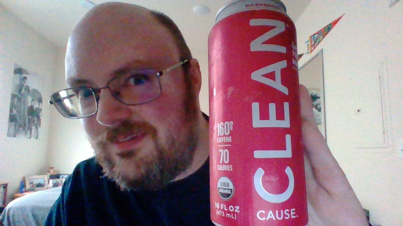 *Reuploaded* CLEAN® Cause. Raspberry Sparkling Yerba Mate Beverage ...