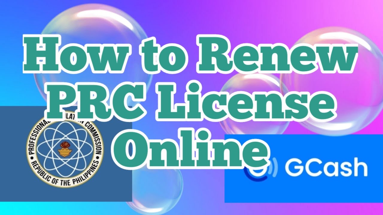 PRC License Renewal | How to pay using GCash | Paano mag renew nang PRC ...