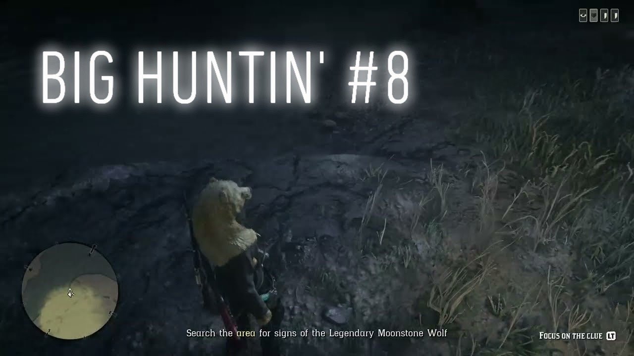 Red Dead Online: Big Huntin' #8 Moonstone Wolf - YouTube